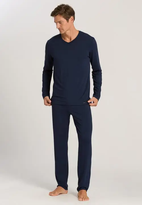 Hanro Casuals Drawstring Pant - Deep Navy