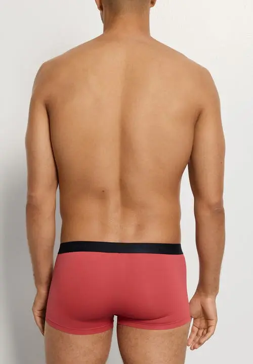 Hanro Micro Touch Boxer Brief - Garnet Rose
