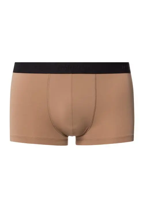 Hanro Micro Touch Boxer Brief - Portabella Beige