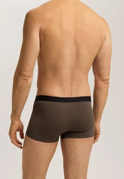 Hanro Micro Touch Boxer Brief - Wood