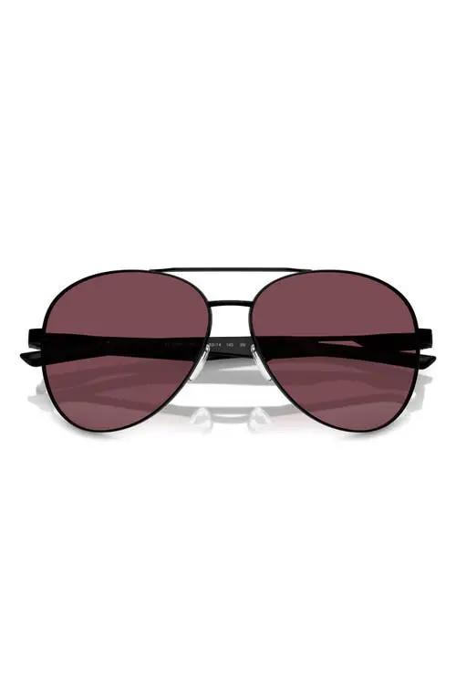SCUDERIA FERRARI 60mm Mirrored Aviator Sunglasses