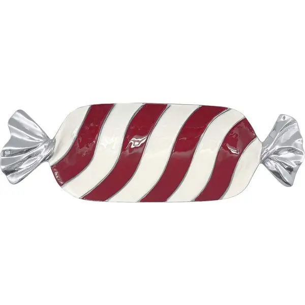 MARIPOSA White Candy Dish - Red