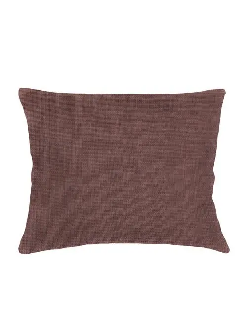 Anaya So Soft Linen Dutch Euro Pillow Cover Only - Chestnut Brown