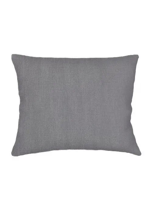 Anaya So Soft Linen Dutch Euro Pillow Cover Only - Classic Grey