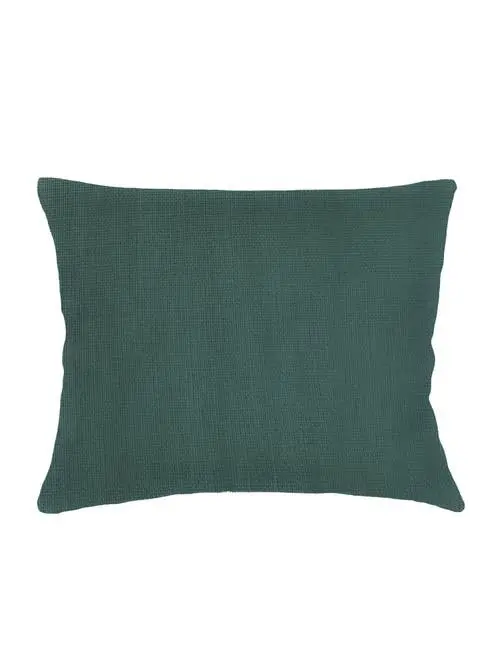 Anaya So Soft Linen Dutch Euro Pillow Cover Only - Emerald Green