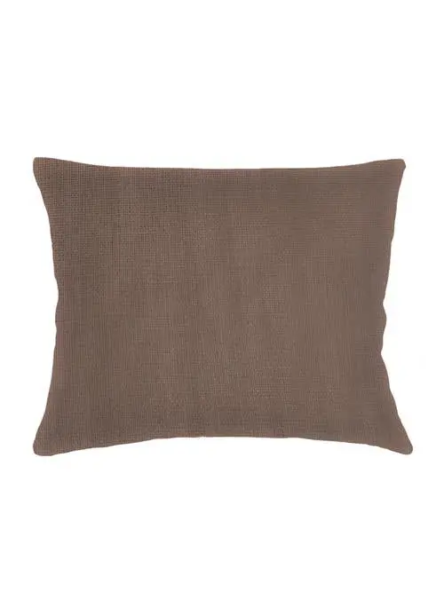 Anaya So Soft Linen Dutch Euro Pillow Cover Only - Mocha Brown