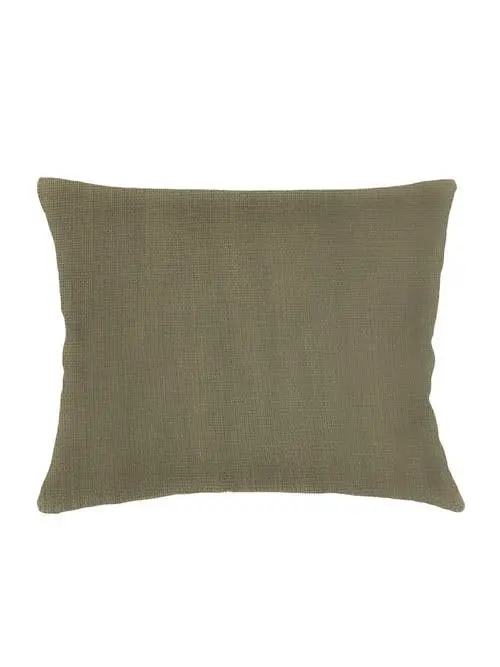 Anaya So Soft Linen Dutch Euro Pillow Cover Only - Olive Green