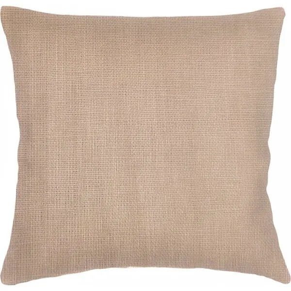 Anaya So Soft Linen Euro Pillow With Down Insert - Camel
