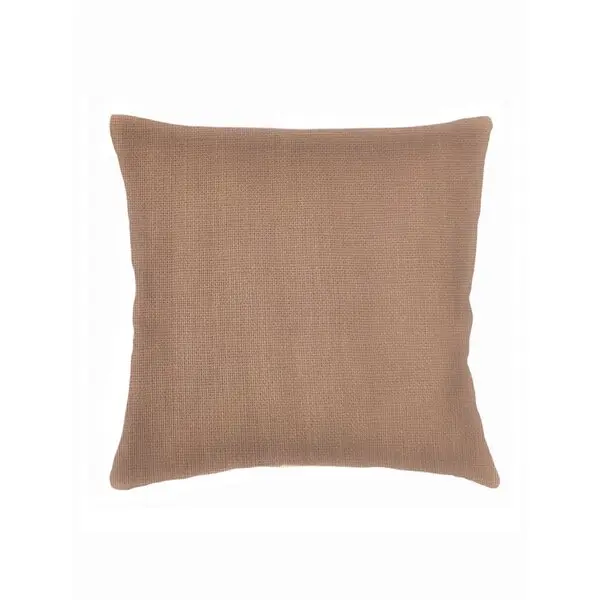 Anaya So Soft Linen Euro Pillow With Down Insert - Latte