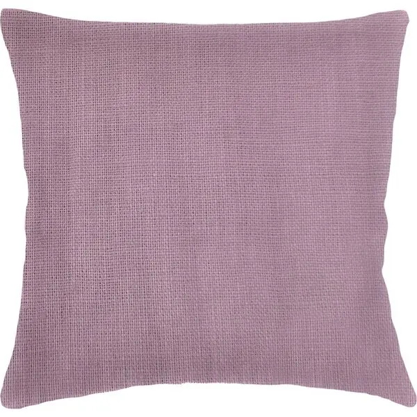 Anaya So Soft Linen Euro Pillow With Down Insert - Lavender