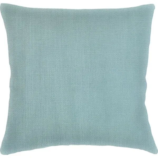 Anaya So Soft Linen Euro Pillow With Down Insert - Mist Blue