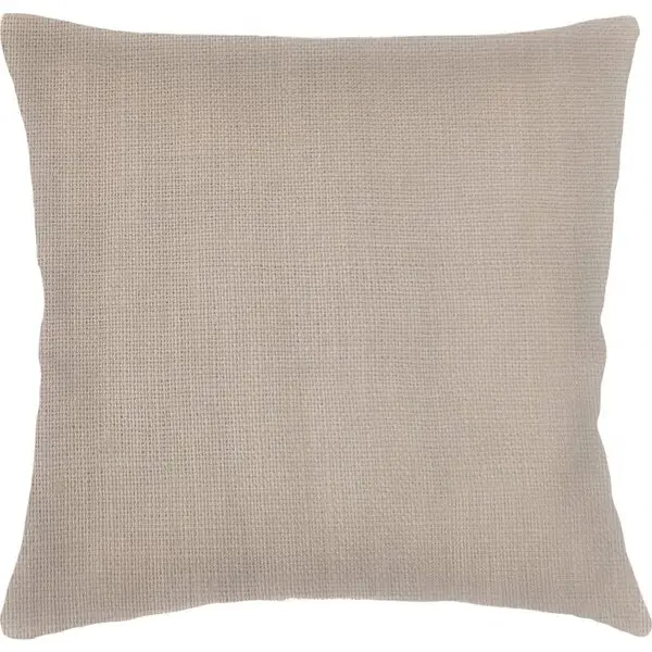 Anaya So Soft Linen Euro Pillow With Down Insert - Rustic Beige