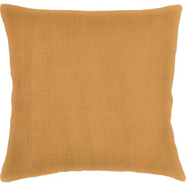 Anaya So Soft Linen Euro Pillow With Down Insert - Tuscan Yellow