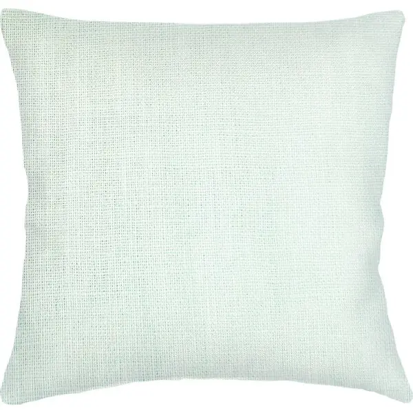 Anaya So Soft Linen Pillow With Down Insert - Bright Aqua