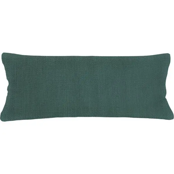 Anaya So Soft Linen Pillow With Down Insert - Emerald Green