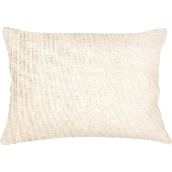 Anaya So Soft Linen Pillow With Down Insert - Ivory