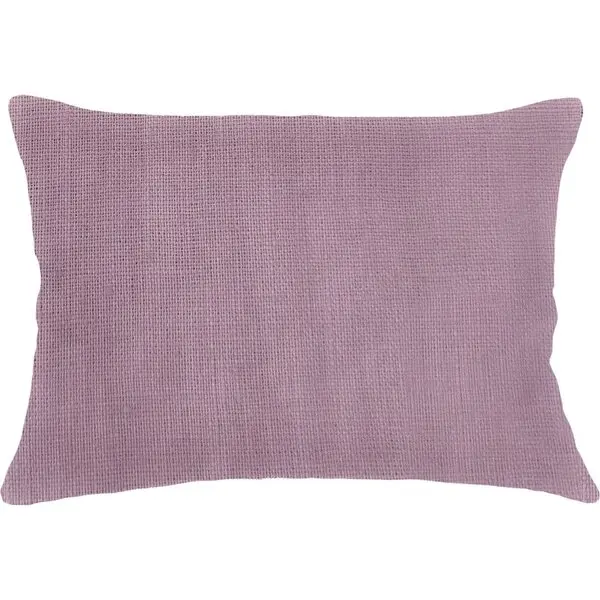 Anaya So Soft Linen Pillow With Down Insert - Lavender