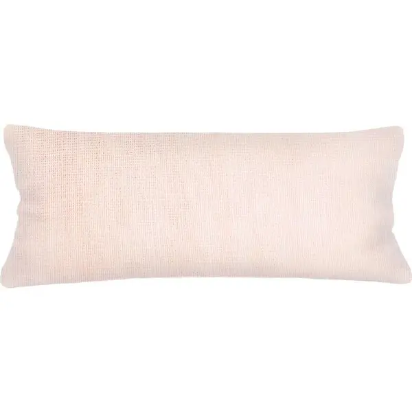 Anaya So Soft Linen Pillow With Down Insert - Light Pink
