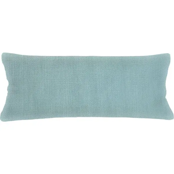 Anaya So Soft Linen Pillow With Down Insert - Mist Blue