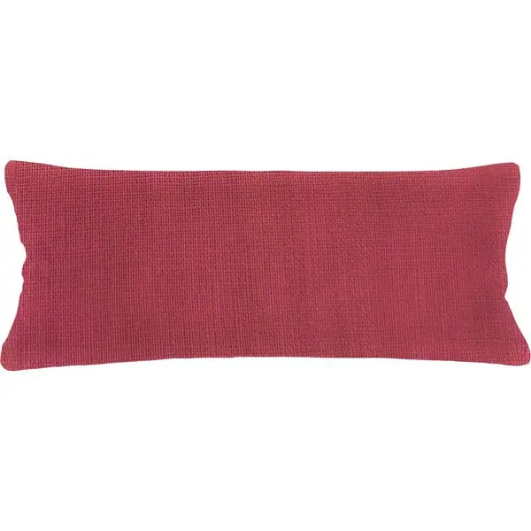 Anaya So Soft Linen Pillow With Down Insert - Red