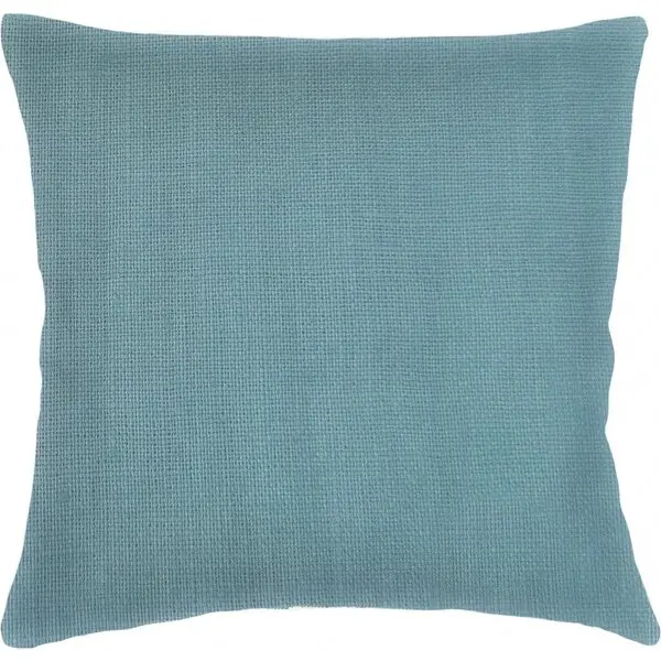 Anaya So Soft Linen Pillow With Down Insert - Turquoise