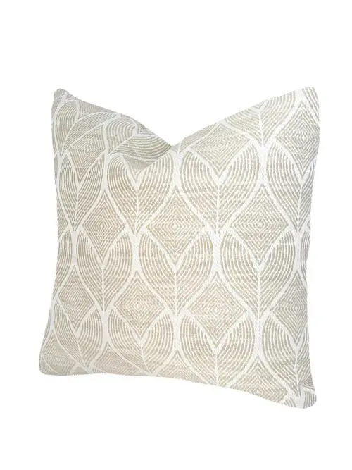 Anaya Cool Tropics Indoor Outdoor Pillow - Beige