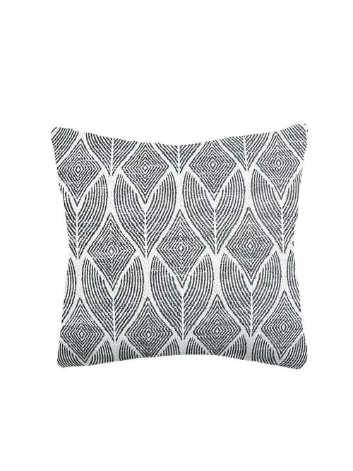 Anaya Cool Tropics Indoor Outdoor Pillow - Black