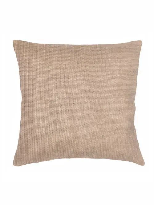 Anaya So Soft Linen Pillow With Down Alternative Insert - Camel