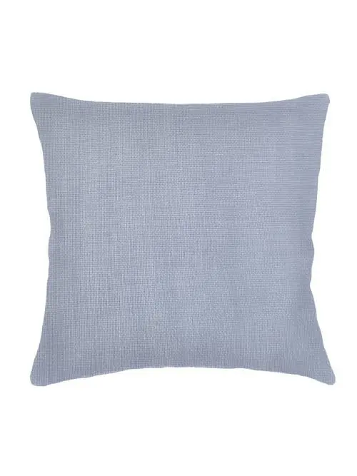Anaya So Soft Linen Pillow With Down Alternative Insert - Chambray Blue