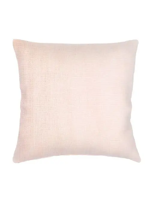 Anaya So Soft Linen Pillow With Down Alternative Insert - Light Pink