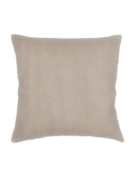 Anaya So Soft Linen Pillow With Down Alternative Insert - Rustic Beige