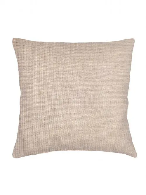 Anaya So Soft Linen Pillow With Down Alternative Insert - Warm Beige
