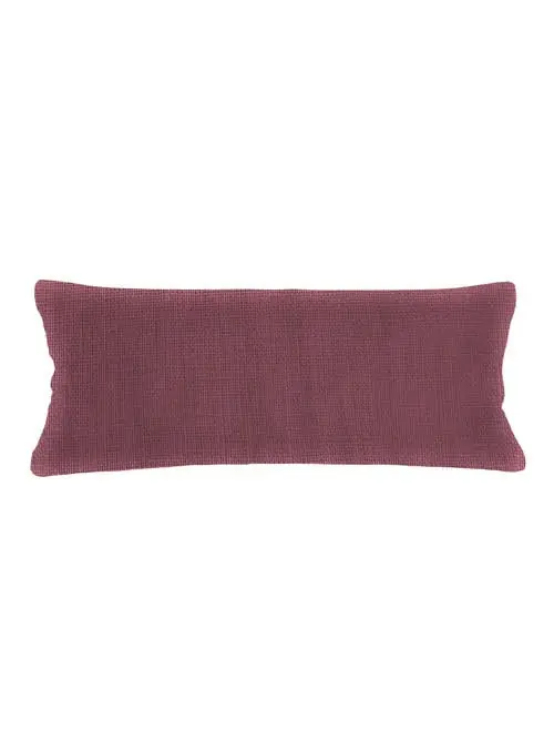 Anaya So Soft Linen Pillow With Down Alternative Insert - White