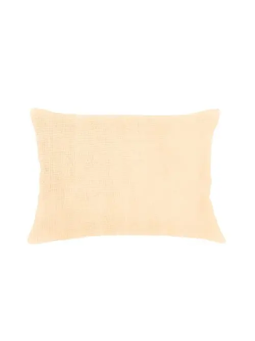 Anaya So Soft Linen Pillow With Down Alternative Insert - Yellow