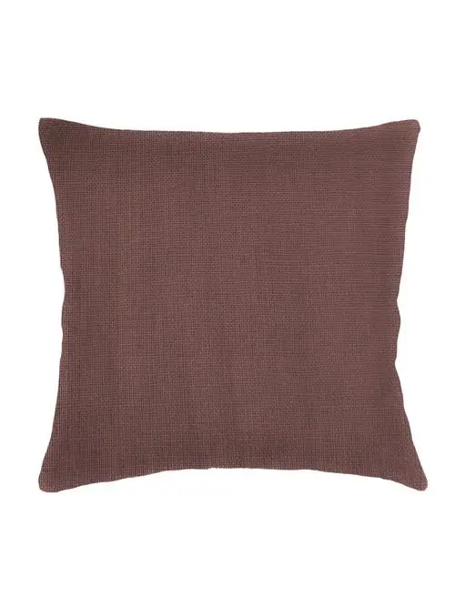 Anaya So Soft Linen Pillow Cover Only - Chestnut Brown