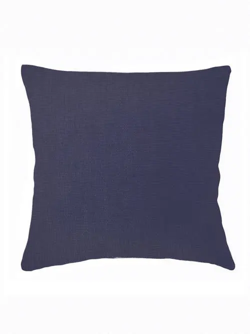 Anaya So Soft Linen Pillow Cover Only - Luxe Blue