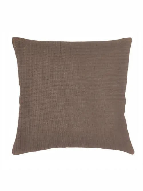 Anaya So Soft Linen Pillow Cover Only - Mocha Brown
