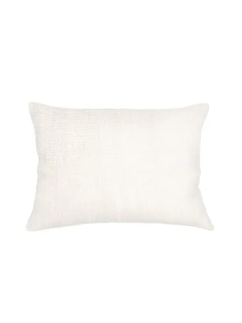 Anaya So Soft Linen Pillow Cover Only - Natural White