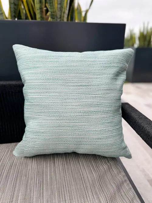 Anaya Bay View Indoor Outdoor Pillow - Aqua