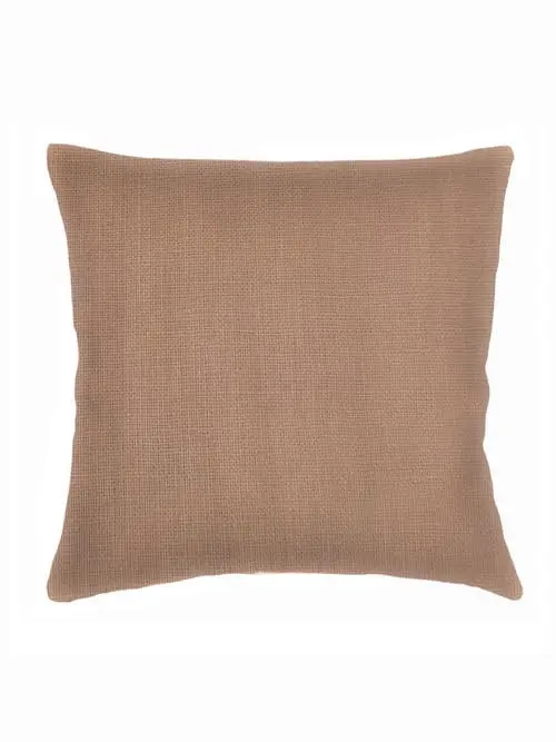 Anaya So Soft Linen Euro Pillow Cover Only - Latte