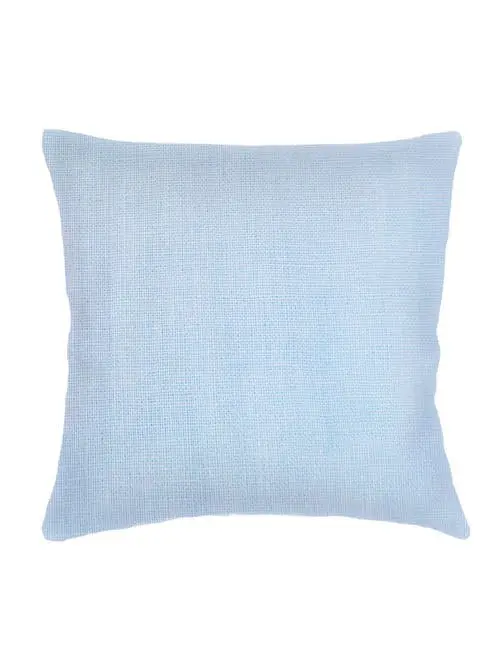 Anaya So Soft Linen Euro Pillow Cover Only - Light Blue