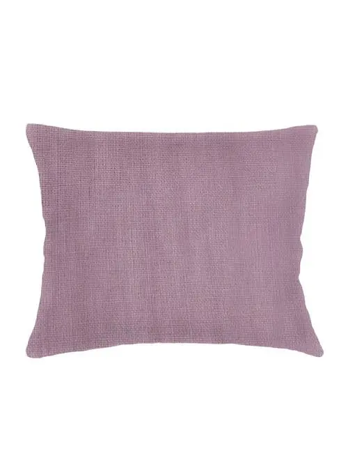 Anaya So Soft Linen Dutch Euro Pillow With Down Alternative Insert - Lavender