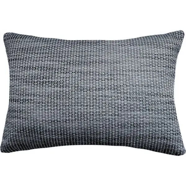 Anaya Natural Waves Indoor Outdoor Pillow - Black