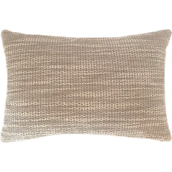 Anaya Natural Waves Indoor Outdoor Pillow - Mocha