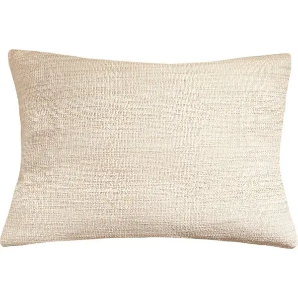 Anaya Seaside Smooth Indoor Outdoor Pillow - Beige