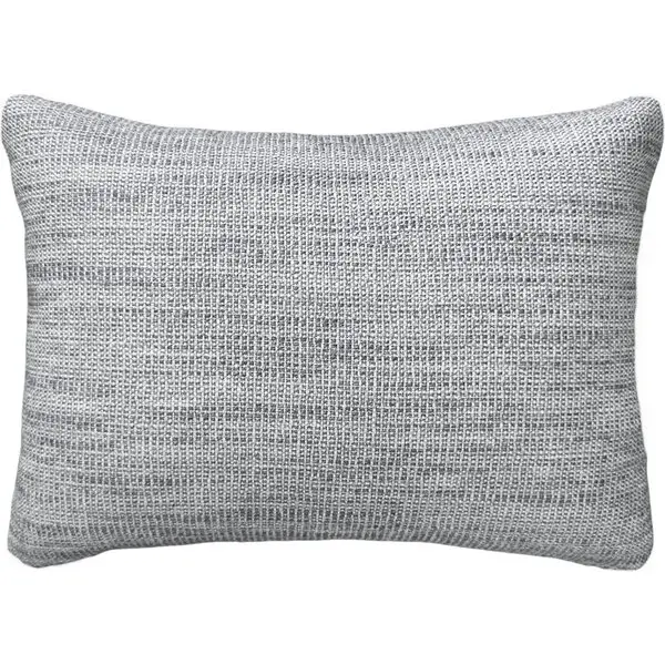 Anaya Seaside Smooth Indoor Outdoor Pillow - Grey