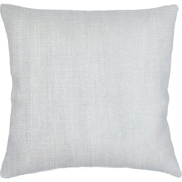Anaya So Soft Linen Euro Pillow With Down Alternative Insert - Light Grey