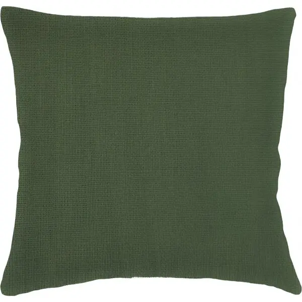 Anaya So Soft Linen Euro Pillow With Down Alternative Insert - Spruce