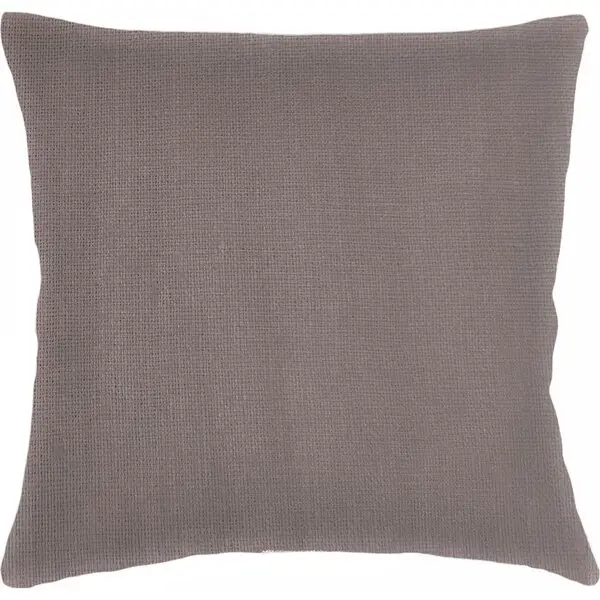 Anaya So Soft Linen Euro Pillow With Down Alternative Insert - Taupe