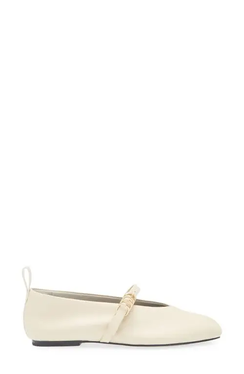 Rag & Bone Spire Mary Jane Flat - Greige Leather